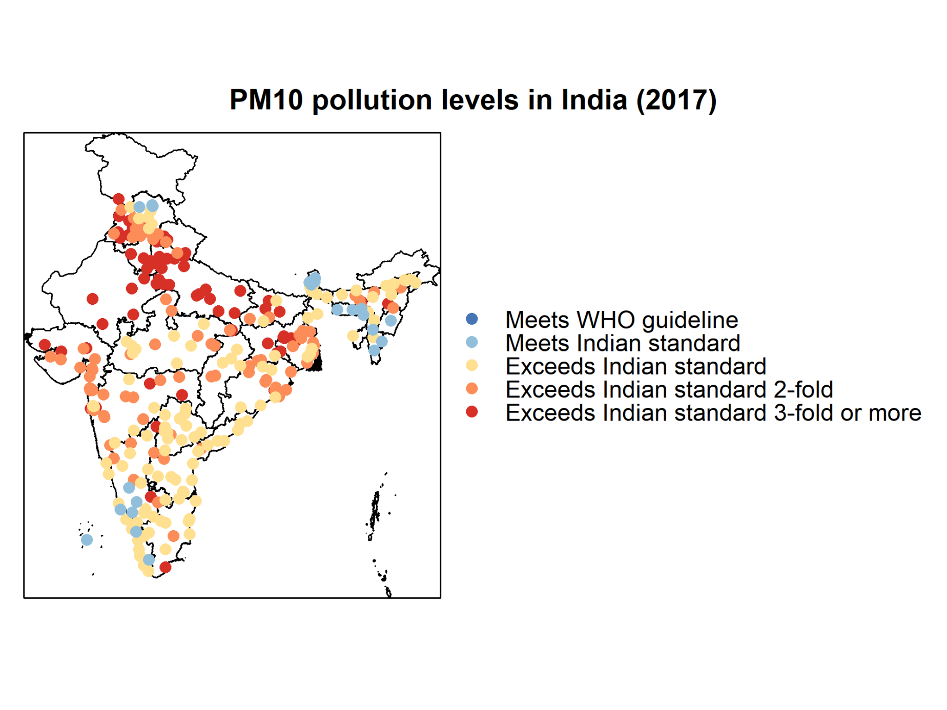 India's airpocalypse is affecting twice as many cities as previously ...
