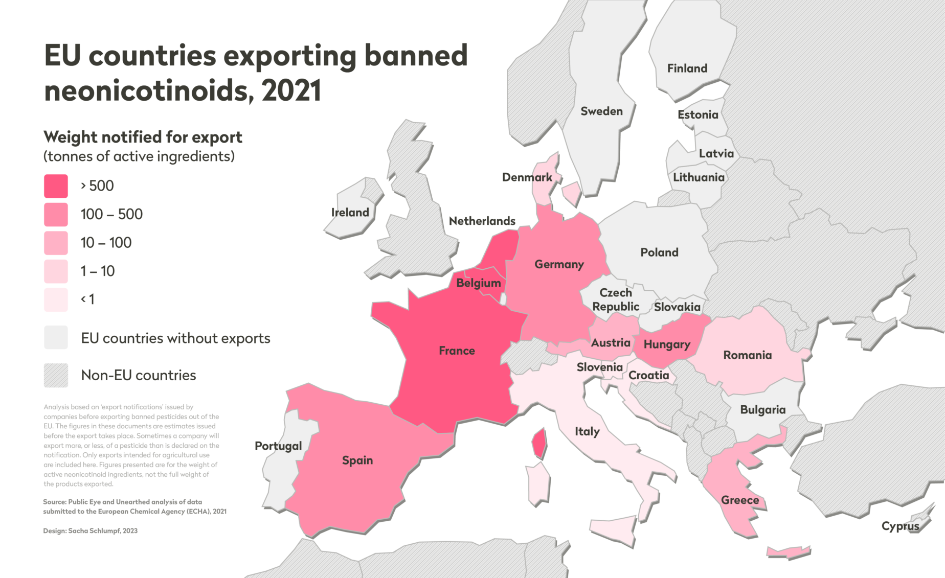 EU still sending banned bee-killing pesticides to poorer countries ...